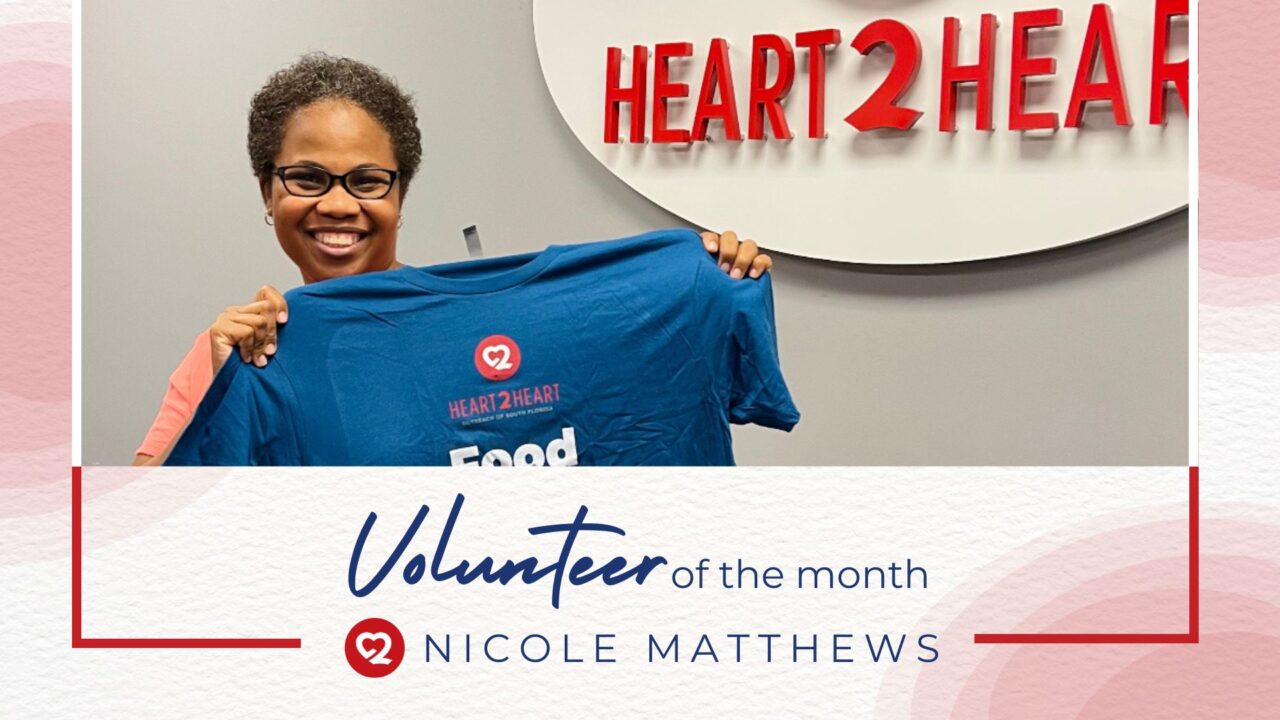 Volunteer of the Month Prioritizes Giving Back - Heart2Heart Outreach ...