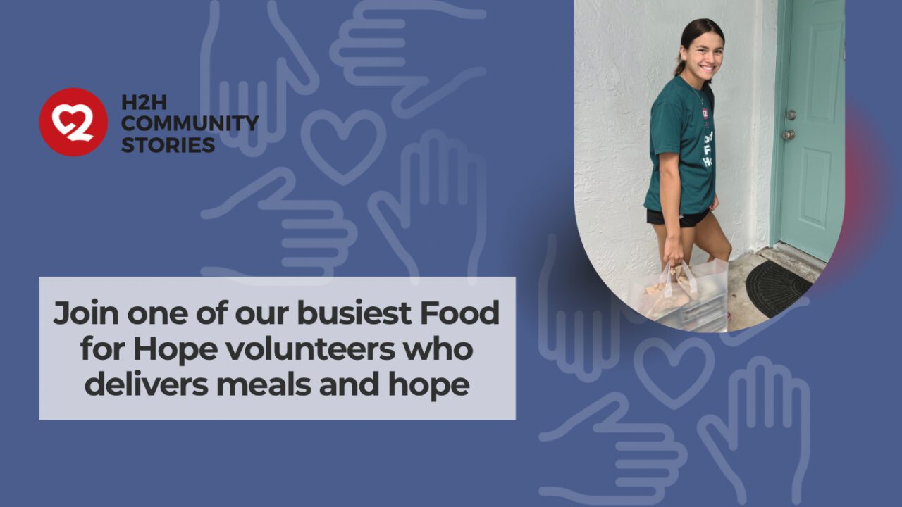 Join one of our busiest Food for Hope volunteer who delivers meals and ...